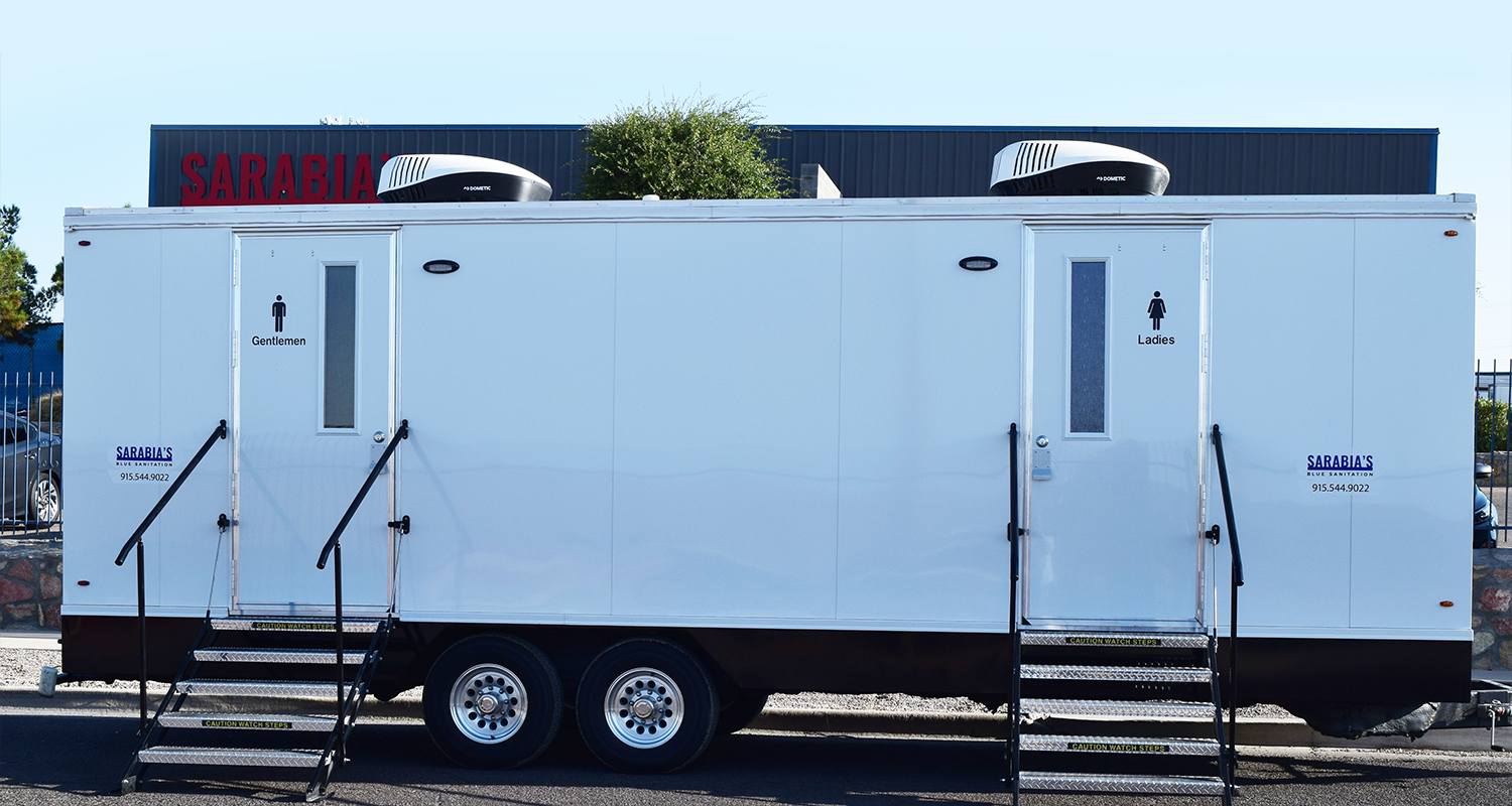 The Princess Trailer - Sarabia's Portable Jons & Blue Sanitation